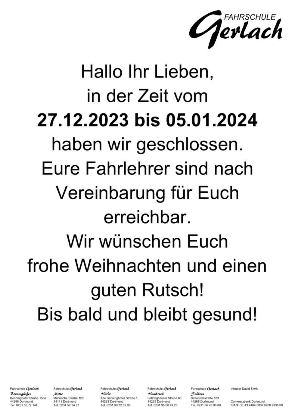 Start - Fahrschule-Gerlach